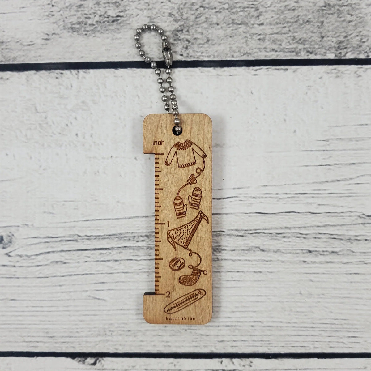 2 Inch Ruler – The Sated Sheep