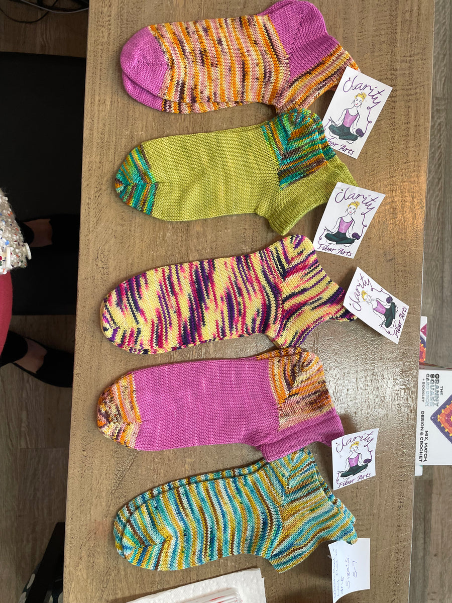 Clarity Socks – The Sated Sheep